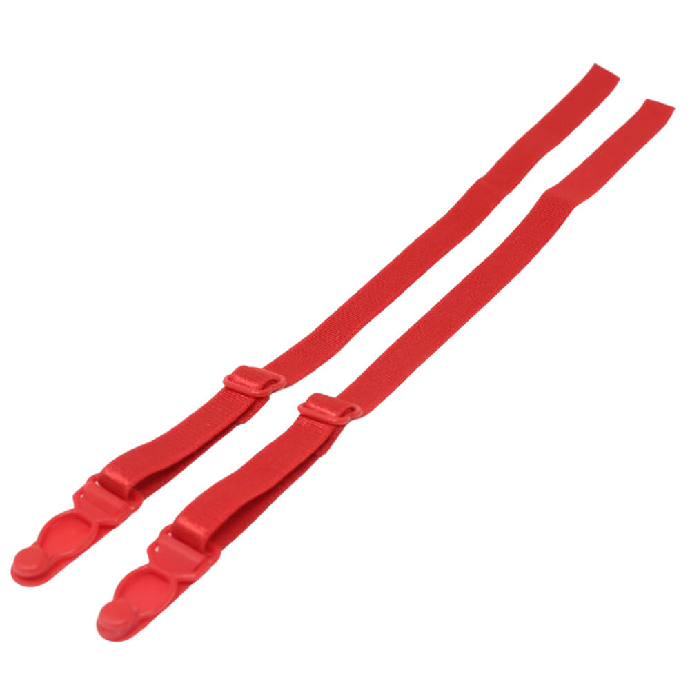2 Strumpfbänder mit Clips f. Strapsgürtel Strumpfhalter Hüfthalter ...
